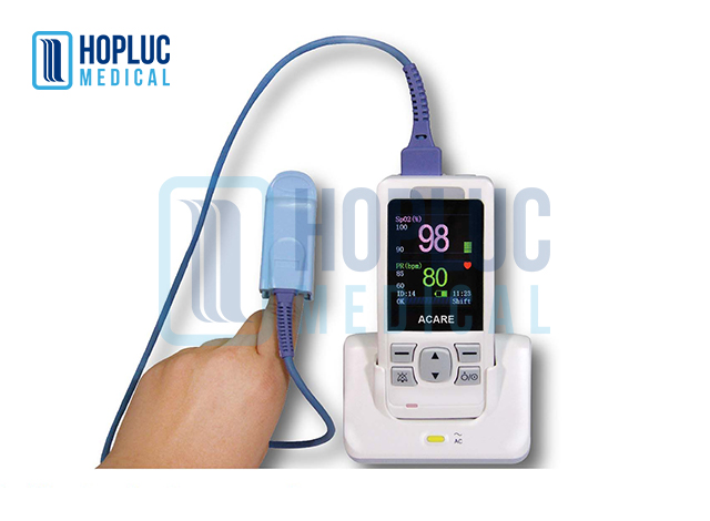 Máy Đo SpO2 Cầm Tay Và Để Bàn Acare AH-MX